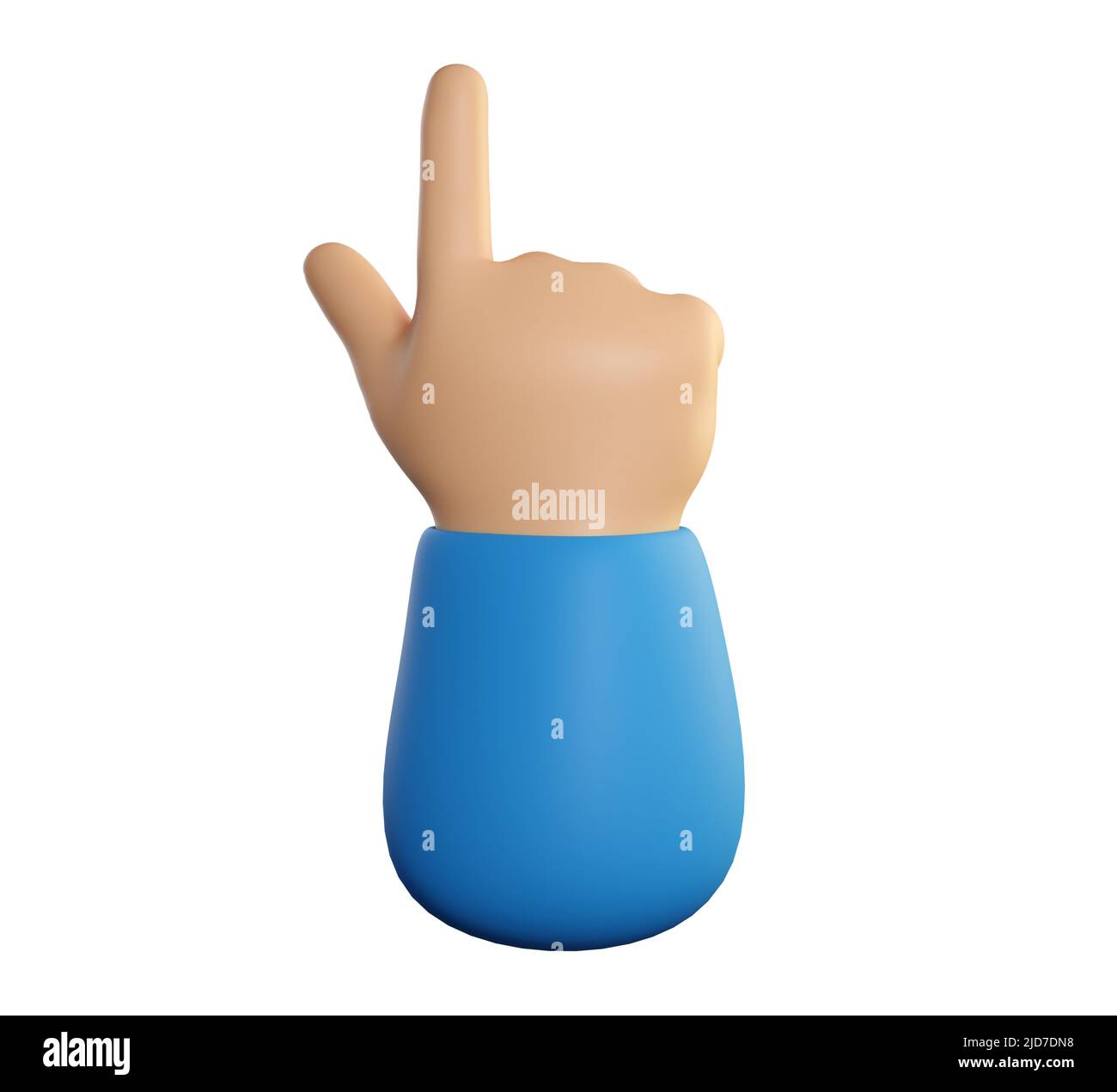 Pointing human hand. Touch, click or attention one finger sign of ...