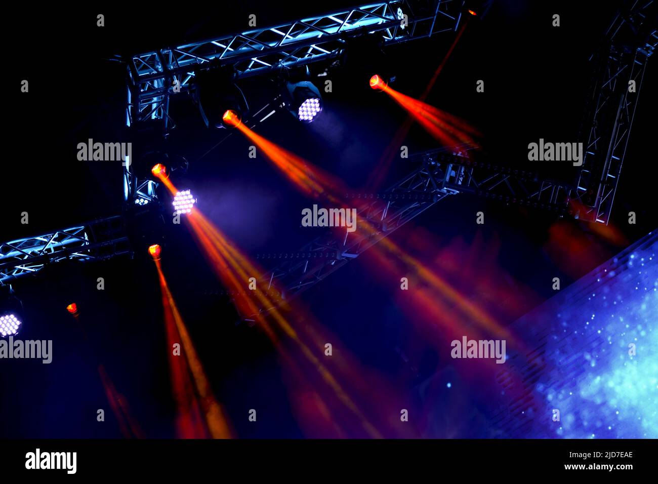 Texture blur and defocus, background for design. Stage light at a ...