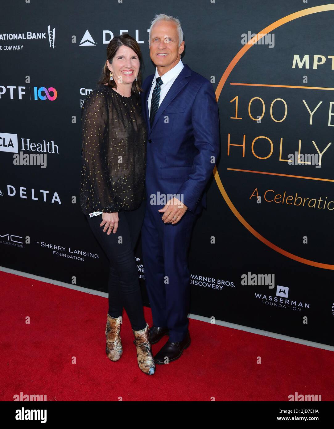 Hollywood, CA, USA. 18th June 2022. Patrick Fabian arrives at MPTF 100 ...