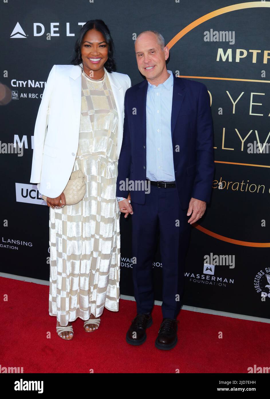Hollywood, USA. 18th June, 2022. Tracy James, Brian Robbins arrives at ...