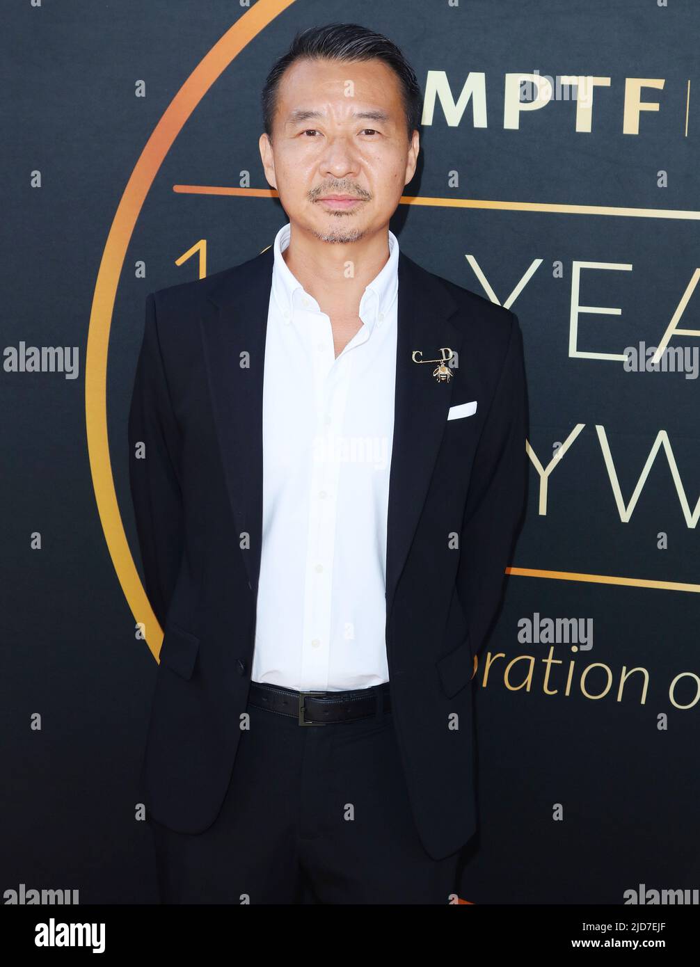 Hollywood, CA, USA. 18th June 2022. Michael Ye arrives at MPTF 100 ...