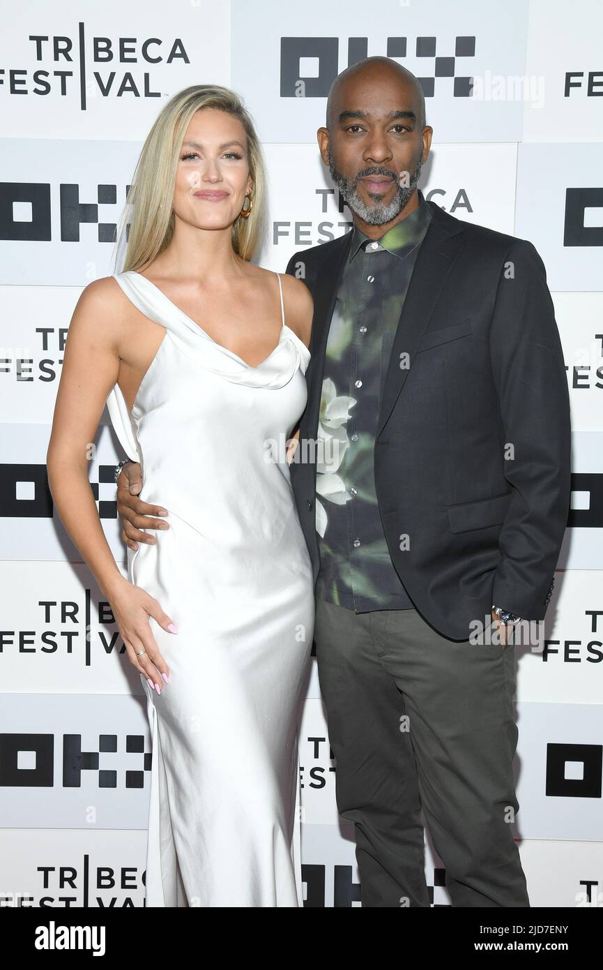 Producer Mike Jackson (r) attends "Loudmouth" Premiere during 2022 ...