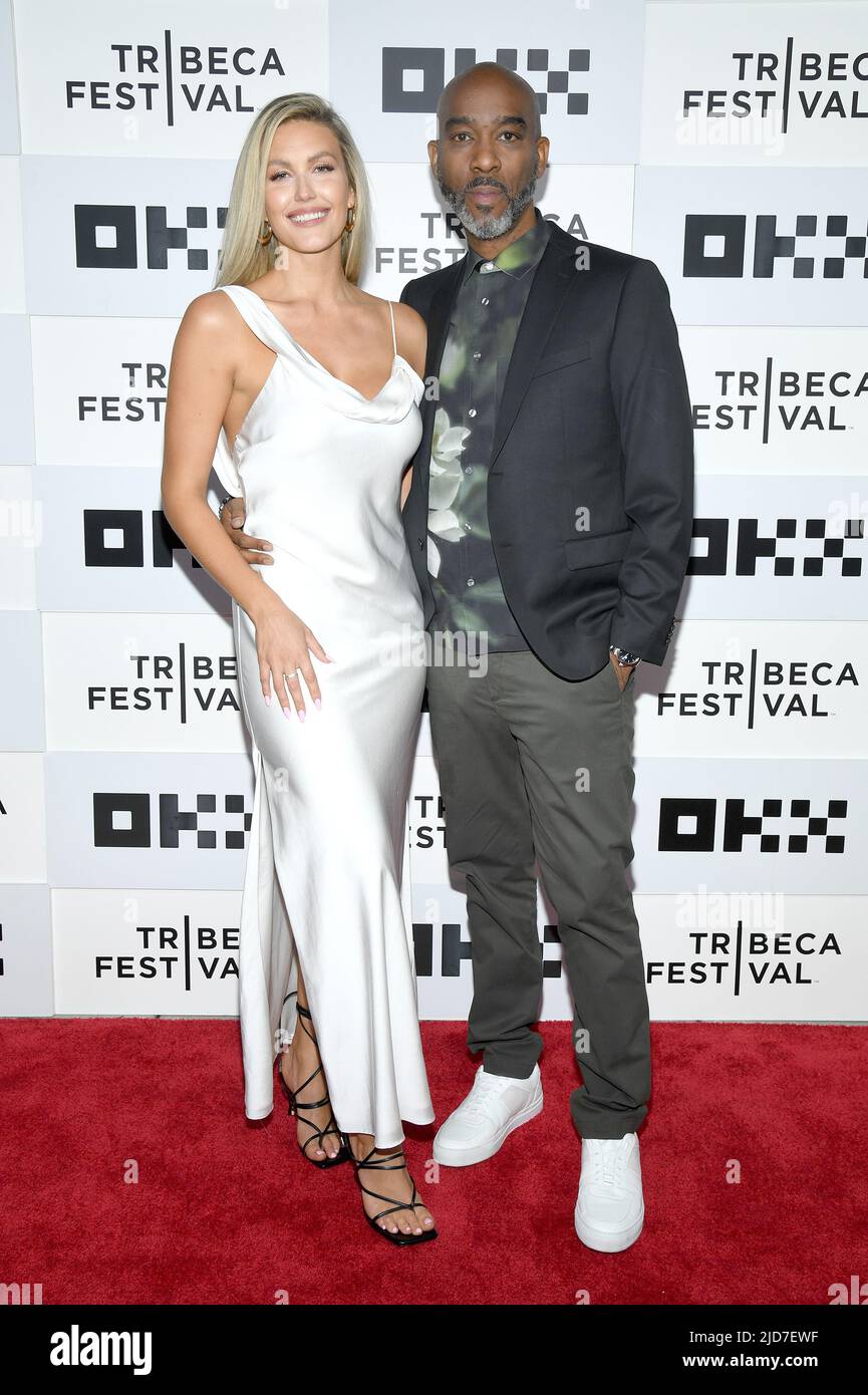 Producer Mike Jackson (r) attends "Loudmouth" Premiere during 2022 ...