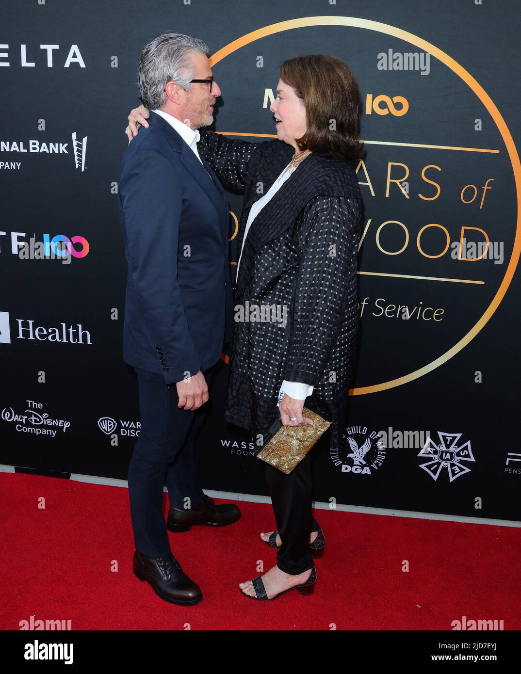 Hollywood, USA. 18th June, 2022. Casey Wasserman, Sherry Lansing ...