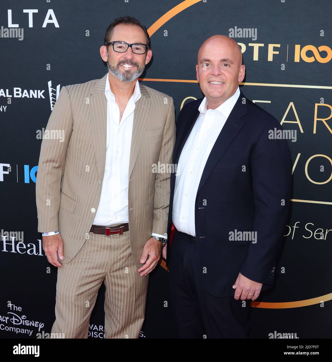 Hollywood, USA. 18th June, 2022. Jeff Mastro, Oliver Badgio arrives at ...
