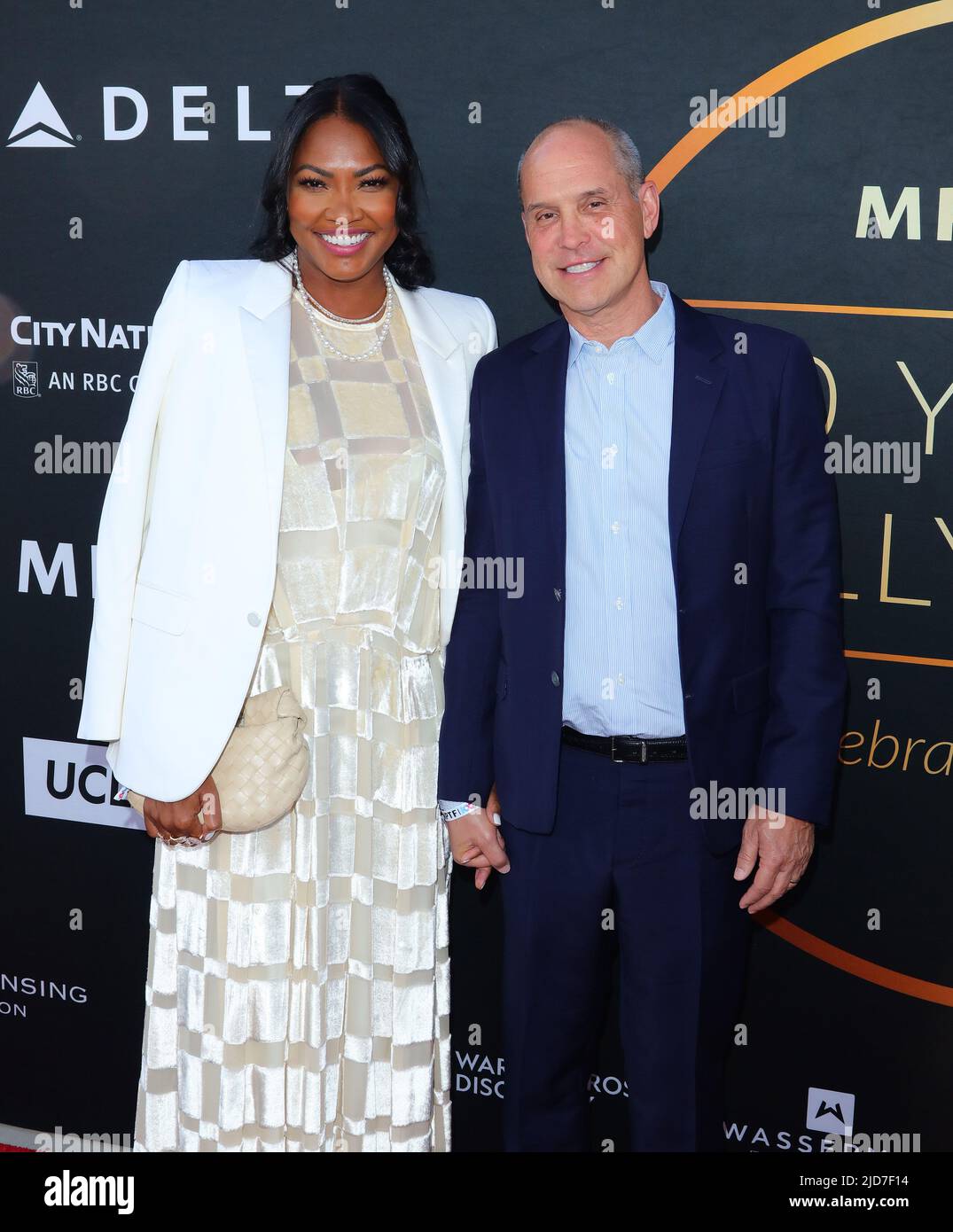 Hollywood, USA. 18th June, 2022. Tracy James, Brian Robbins arrives at ...