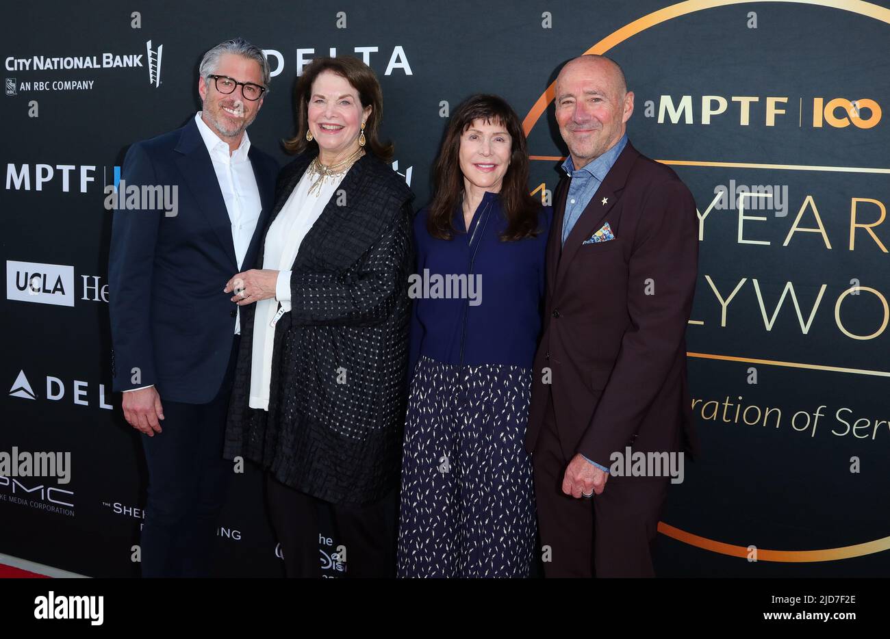Hollywood, USA. 18th June, 2022. Casey Wasserman, Sherry Lansing ...