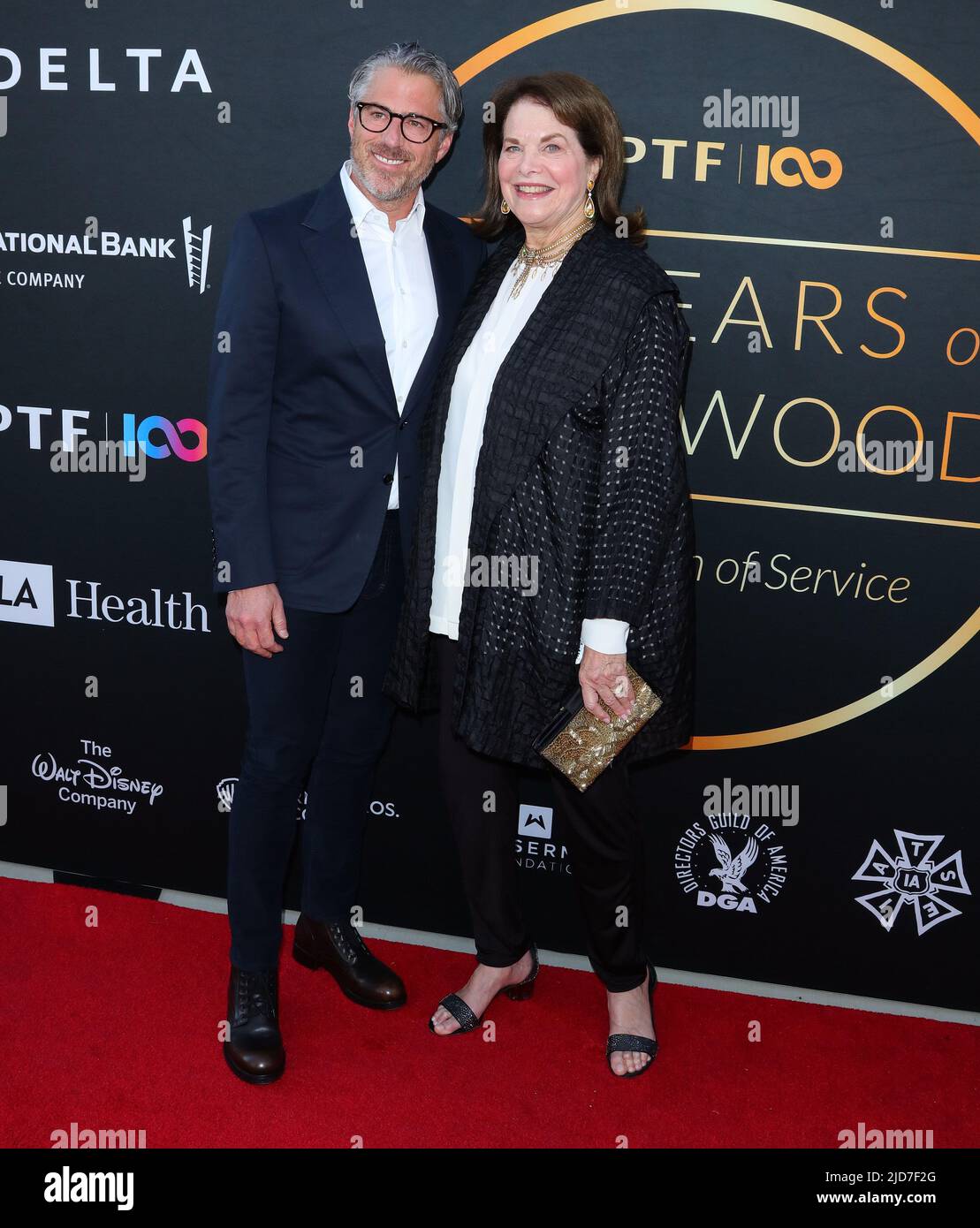 Hollywood, USA. 18th June, 2022. Casey Wasserman, Sherry Lansing ...