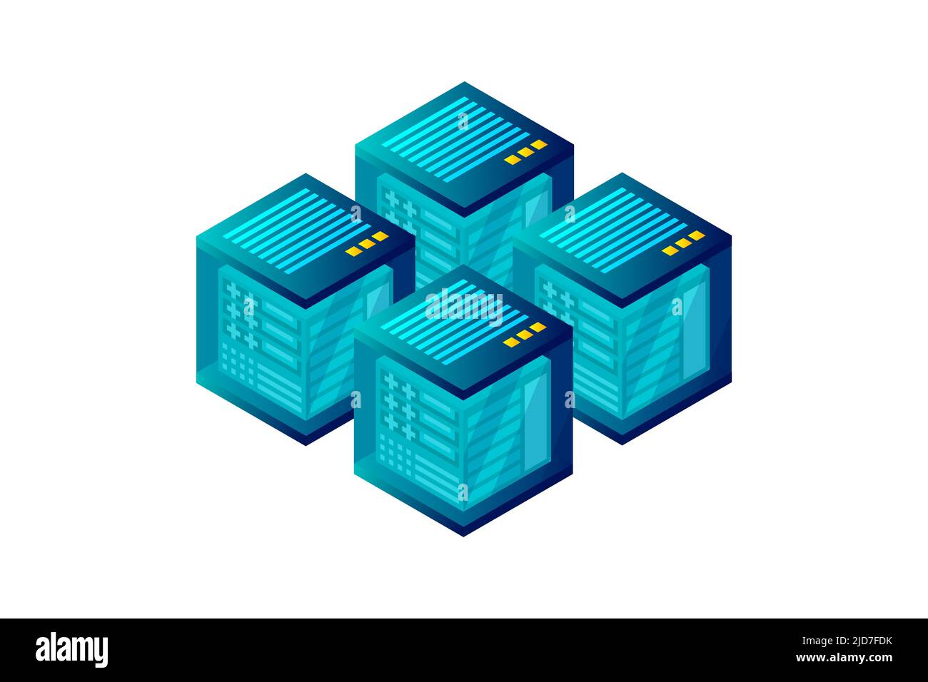 Mainframe, powered server, high technology concept, data center, cloud ...