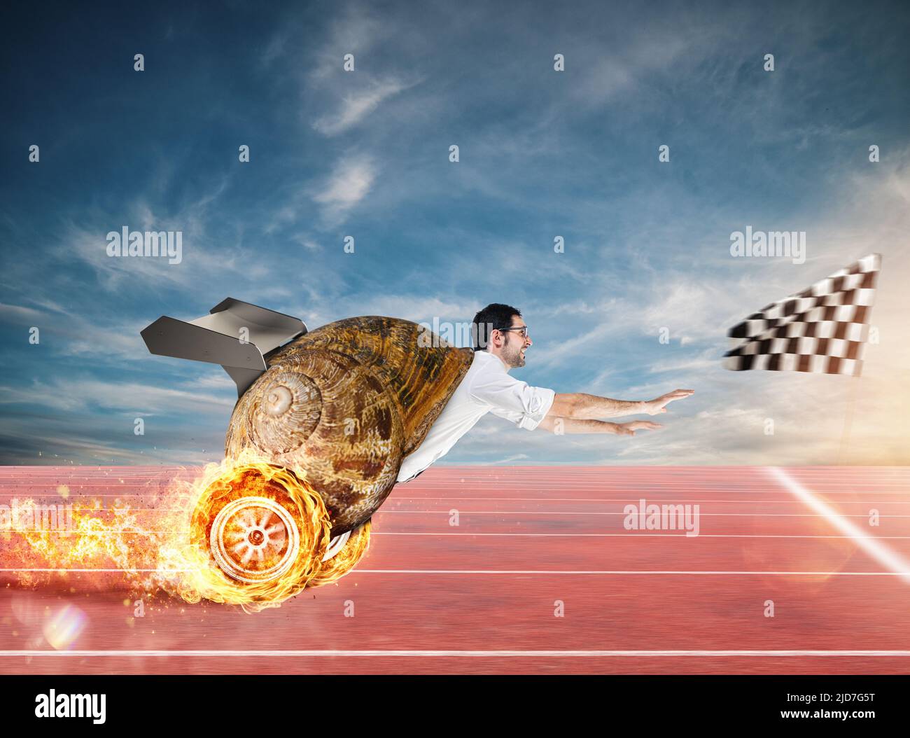 Race car fast power speed winner hi-res stock photography and images ...