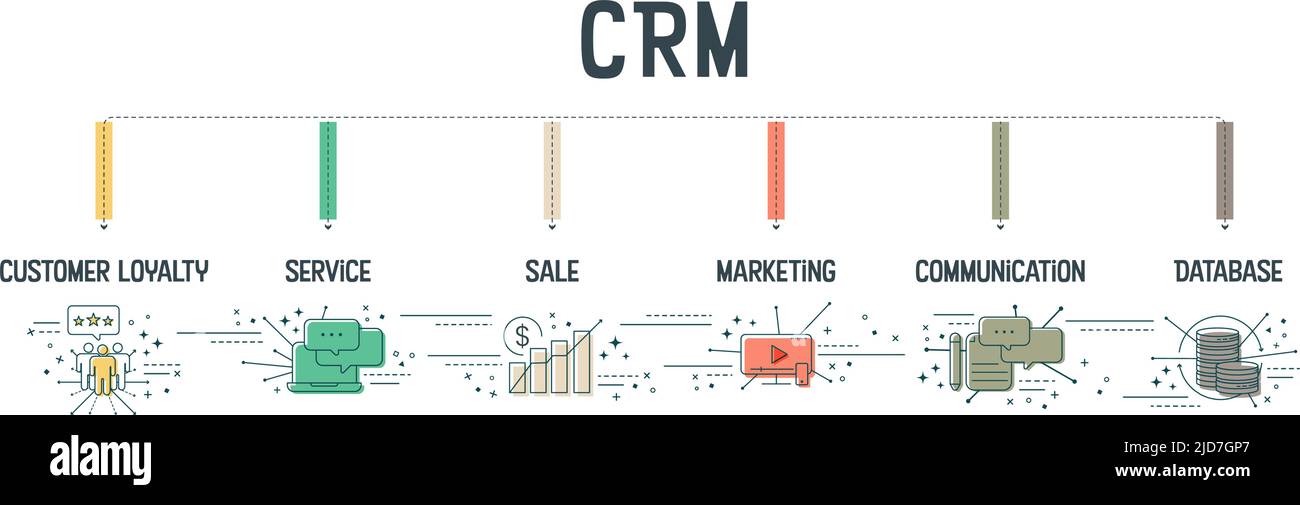 Customer database vector vectors hi-res stock photography and images - Alamy