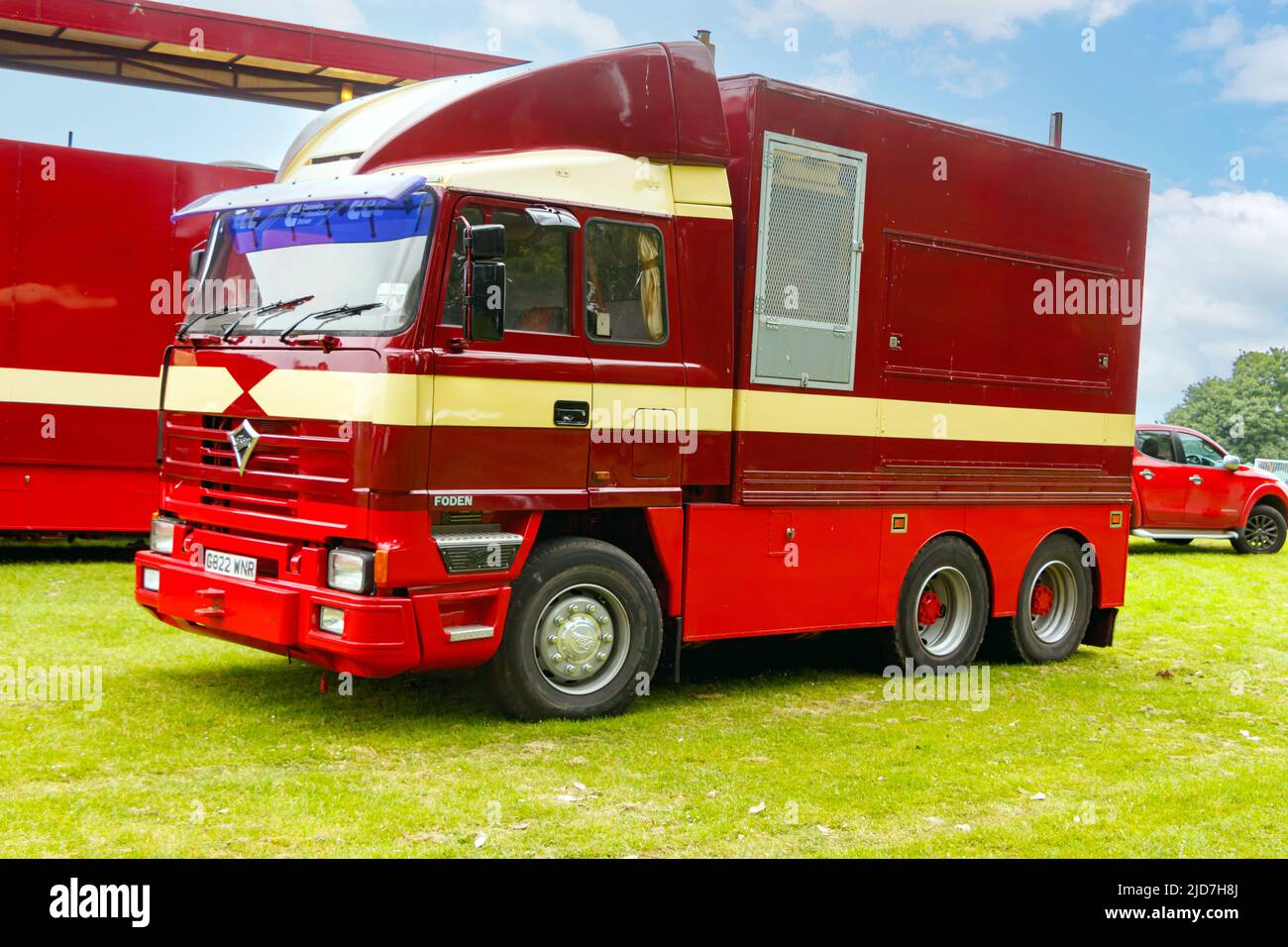 Old Generator Truck Carnival Ride 10 KVA Portable Diesel Generator