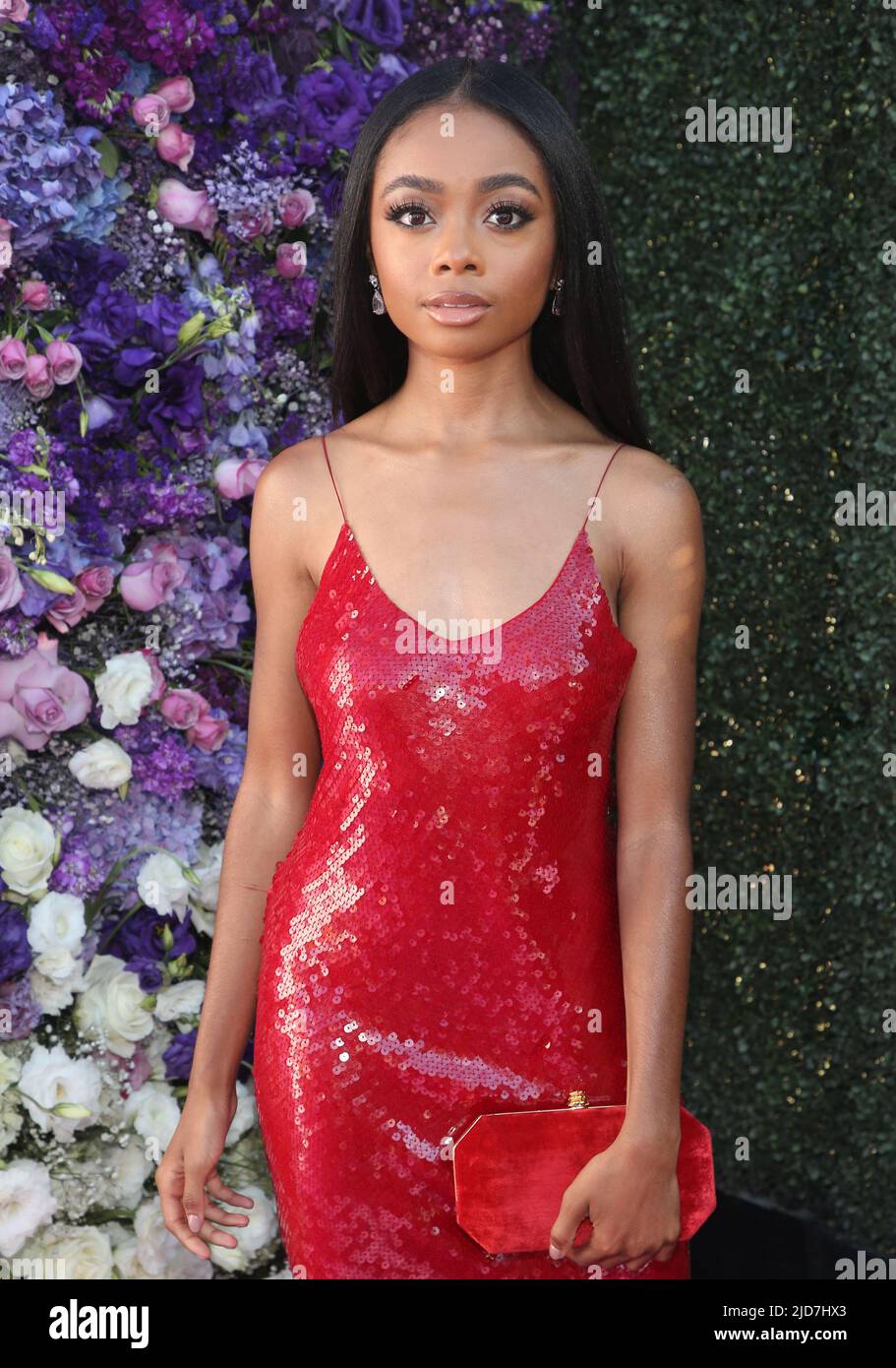 Los Angeles, California, USA. 18th June, 2022. Skai Jackson, the 24th ...