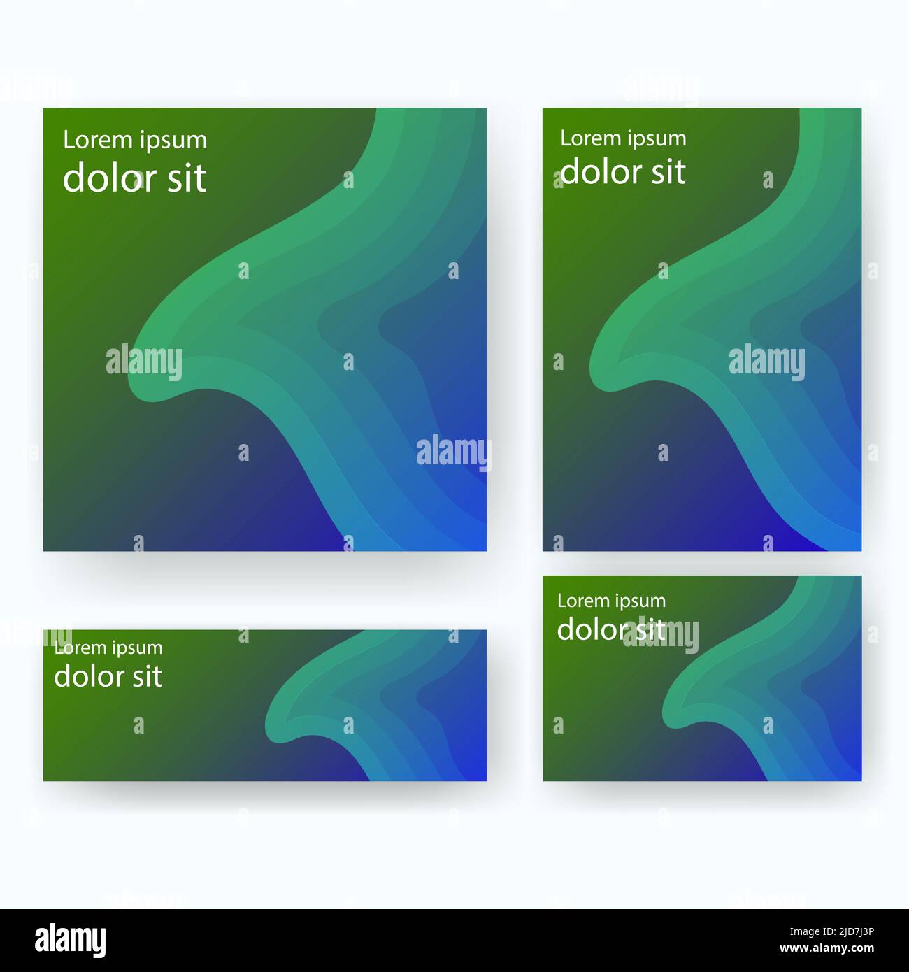 wave pattern brochure template for banner Stock Vector Image & Art - Alamy