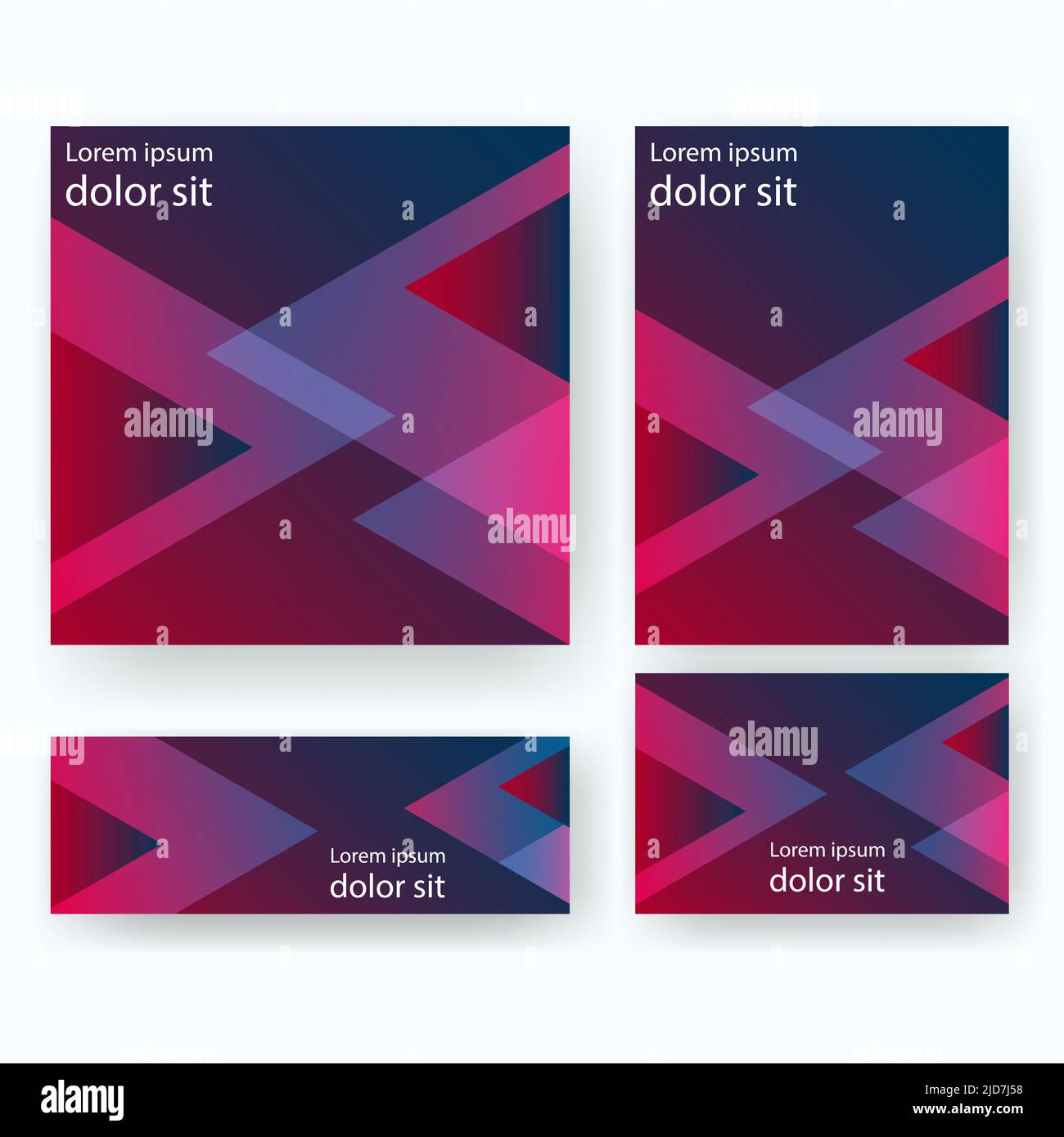 modern design triangle pattern banner Stock Vector Image & Art - Alamy