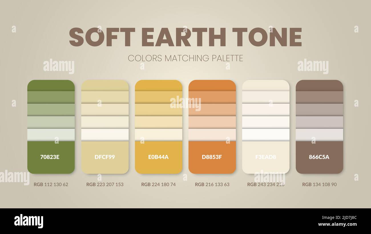 Earth tone colour schemes ideas.Color palettes are trends combinations ...
