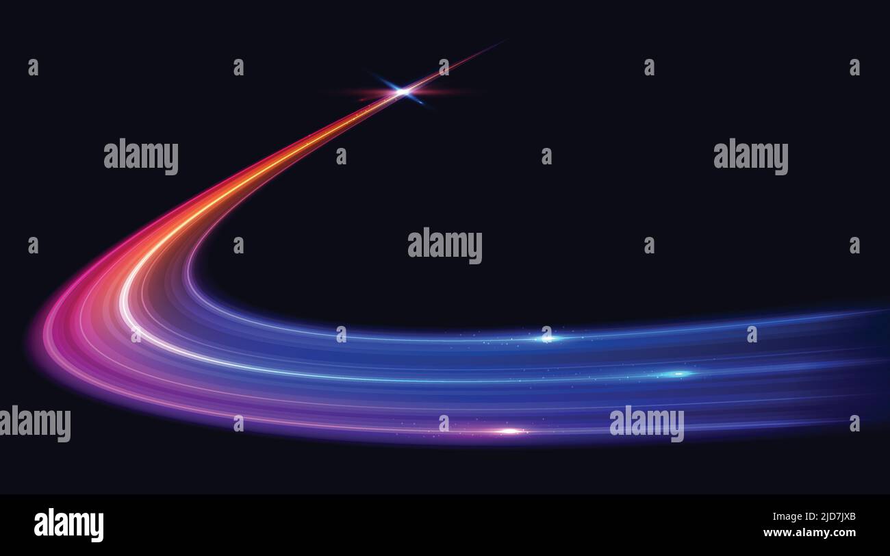 Modern abstract high-speed motion effect. Futuristic dynamic motion technology. Motion pattern ...