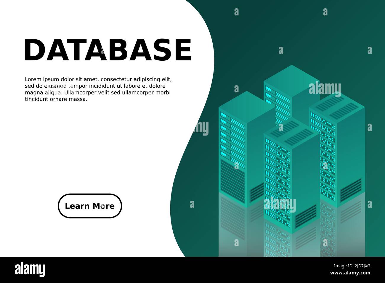 Server room isometric, Cloud storage data, Data center, Big data ...