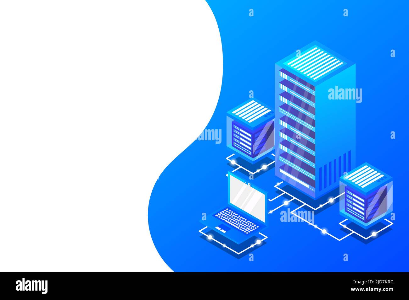 Server room isometric, Cloud storage data, Data center, Big data ...