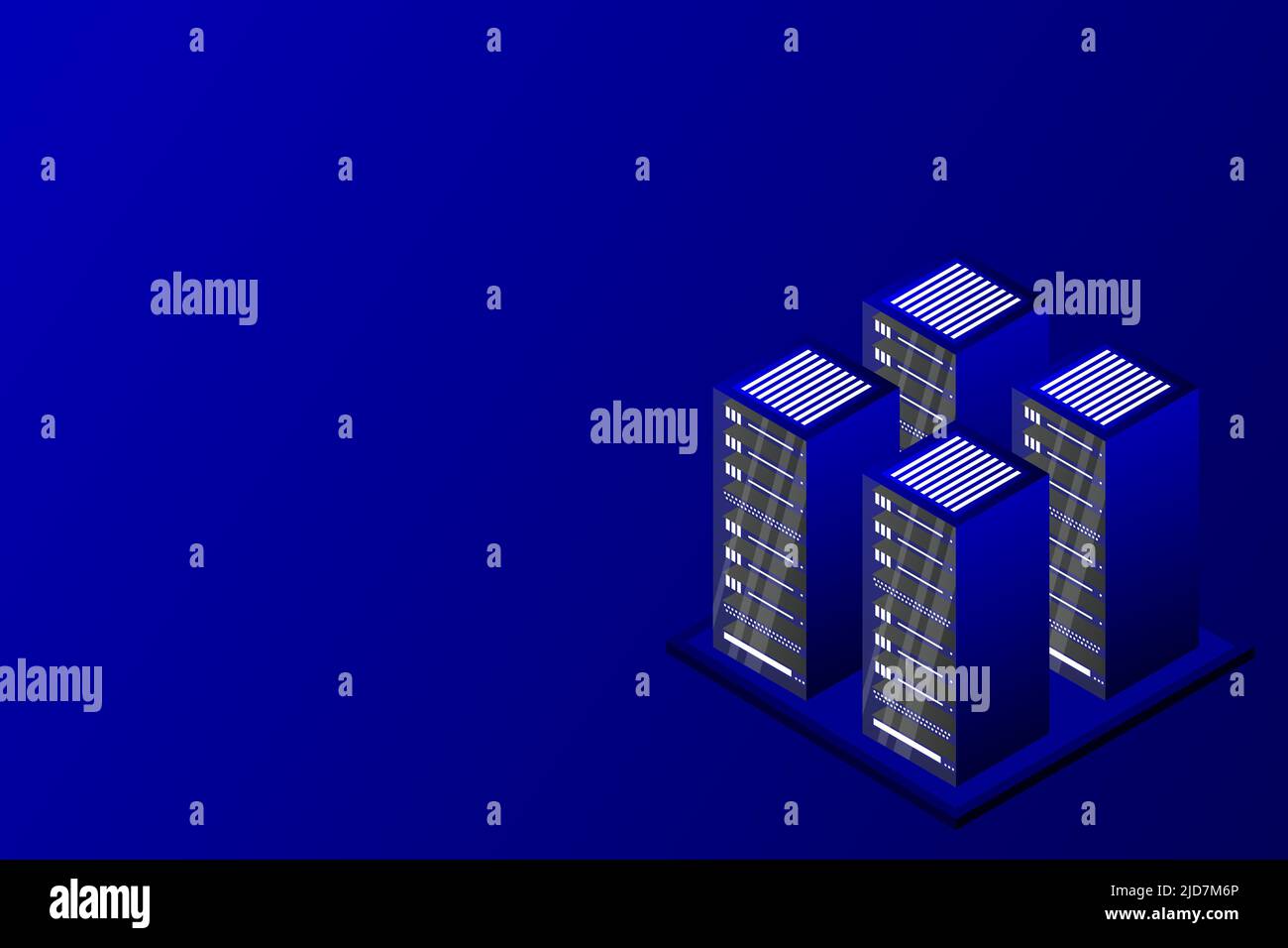 Mainframe, powered server, high technology concept, data center, cloud ...