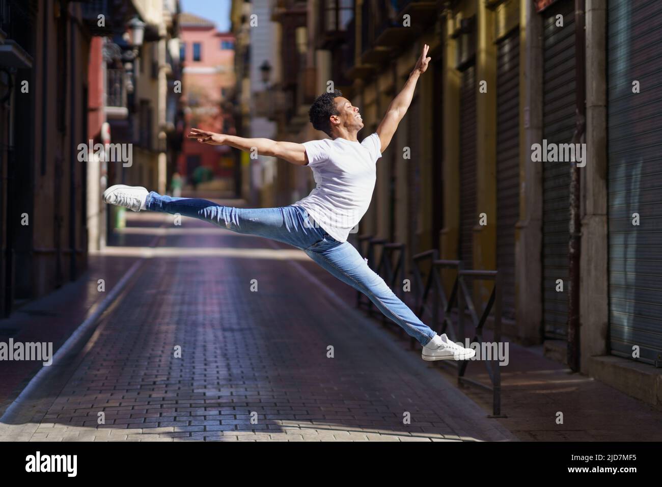 Acrobatic jump hi-res stock photography and images - Alamy