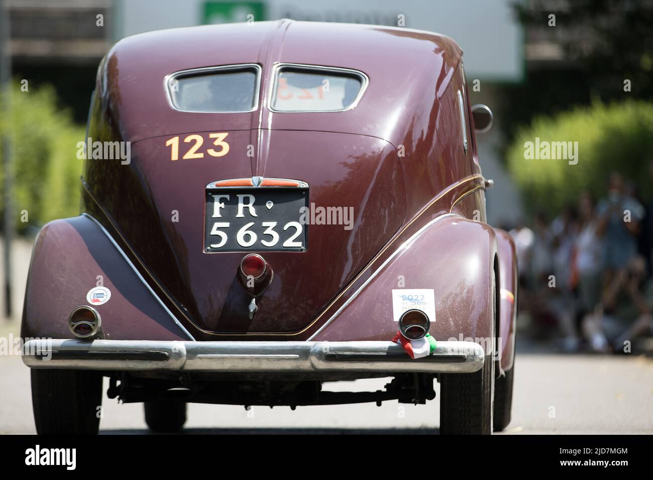 Monza, Italy. 18th June 2022. LANCIA APRILIA BERLINA 1500 during the ...