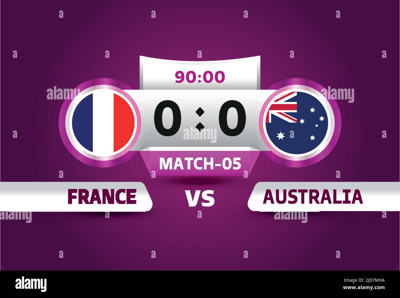 France final 2022 Stock Vector Images - Alamy