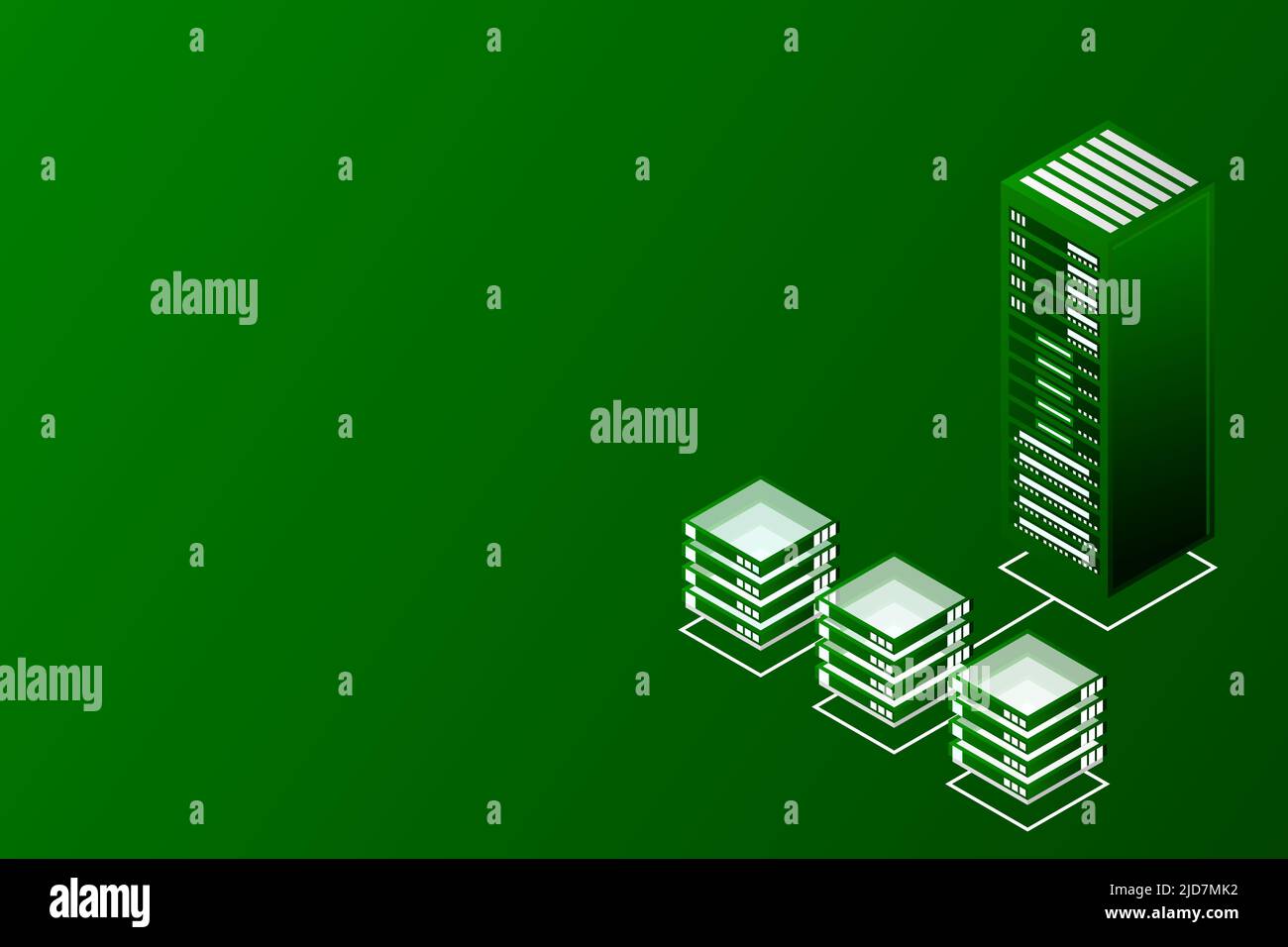 Mainframe, powered server, high technology concept, data center, cloud ...