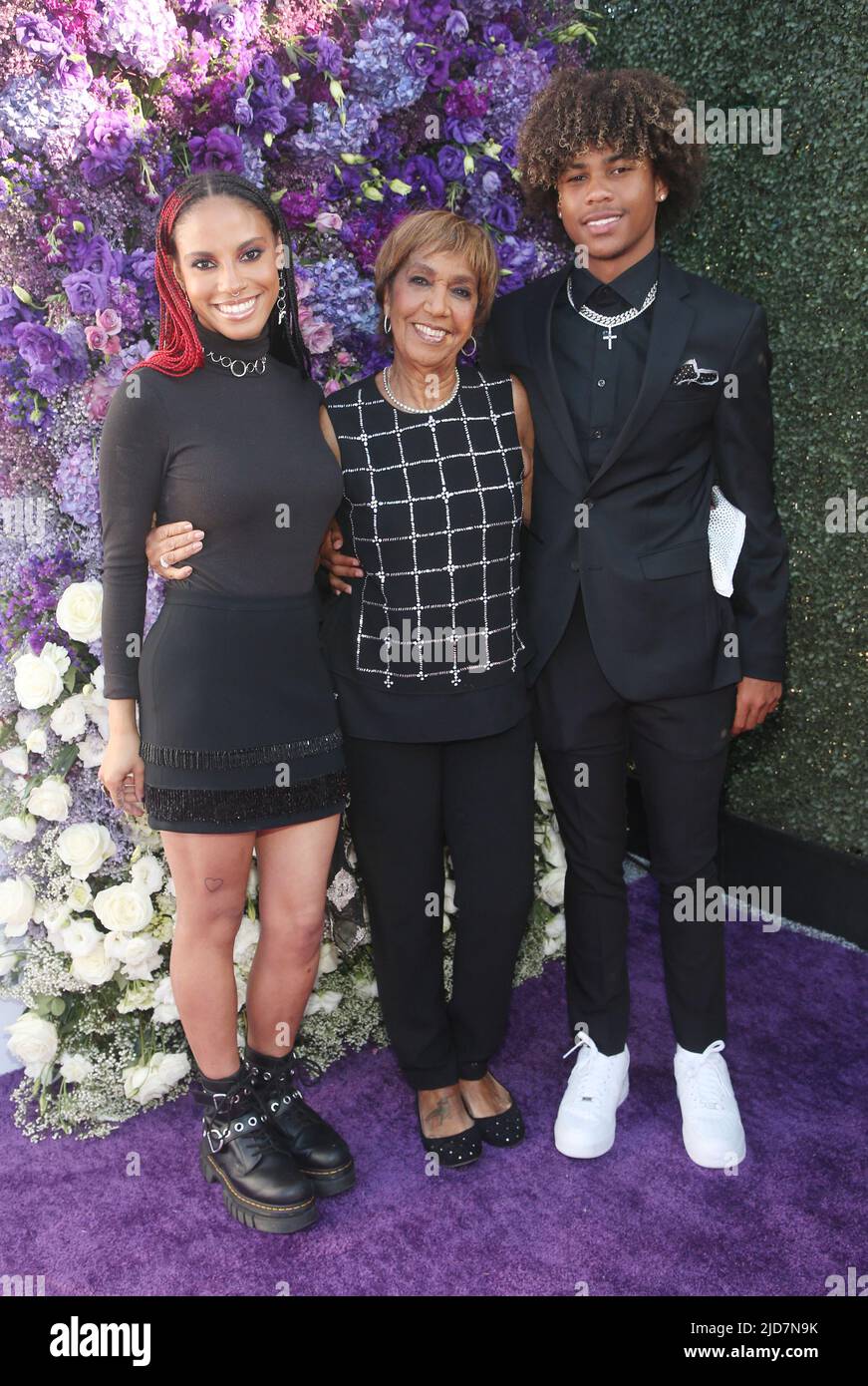 18 June 2022 - Los Angeles, California - Ryan Peete, Dolores Robinson ...