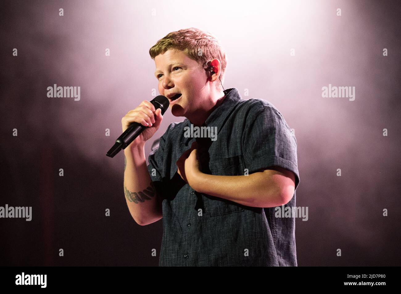 ITALY, TURIN, JUNE 18TH 2022: The English word performer, poet ...