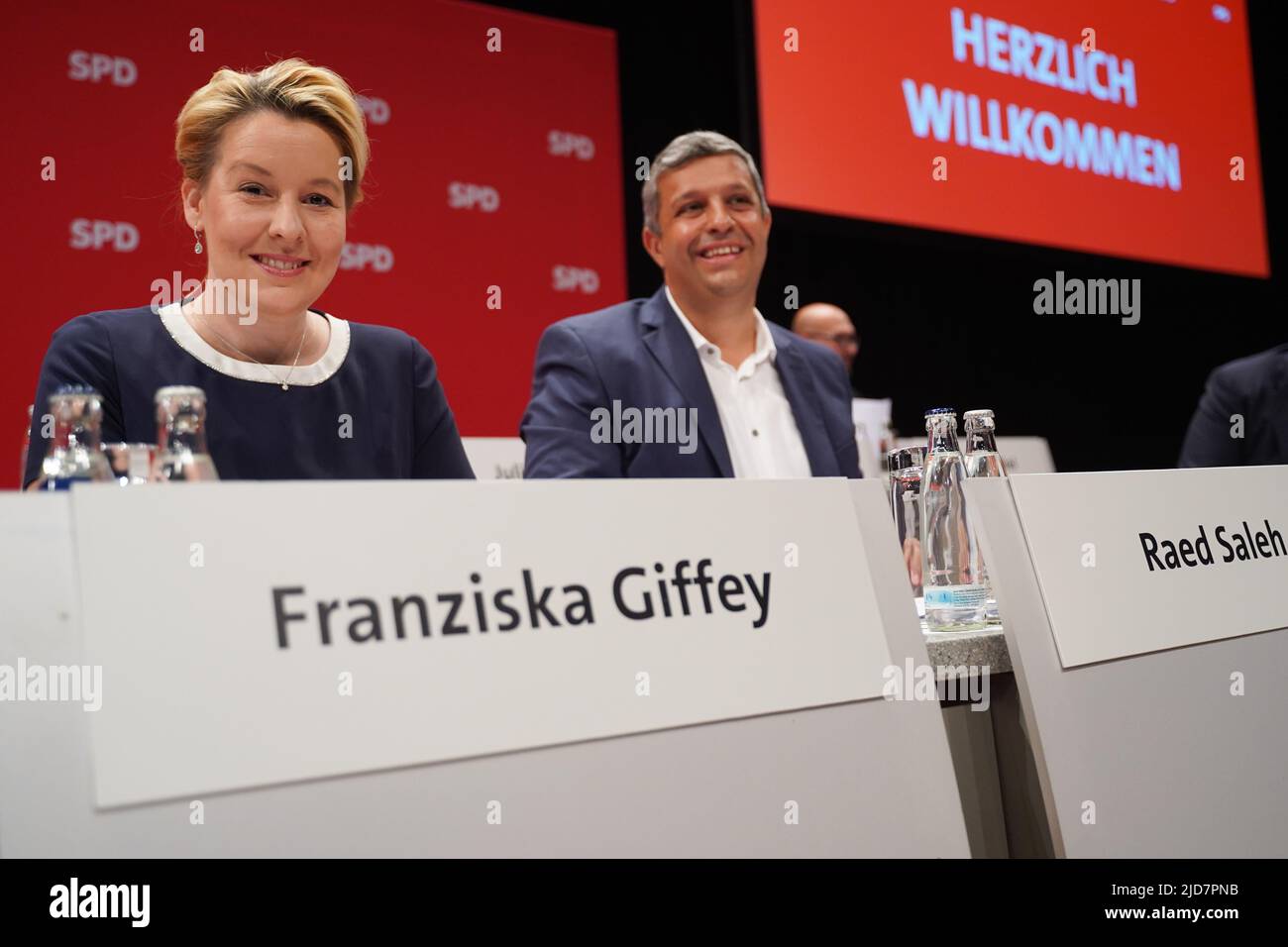 Berlin, Germany. 19th June, 2022. Franziska Giffey (SPD), governing ...