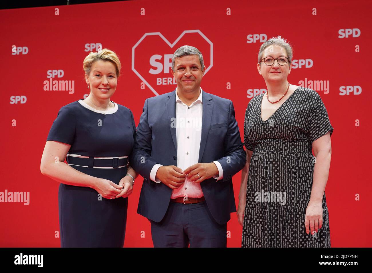 Berlin, Germany. 19th June, 2022. Franziska Giffey (SPD), Governing ...