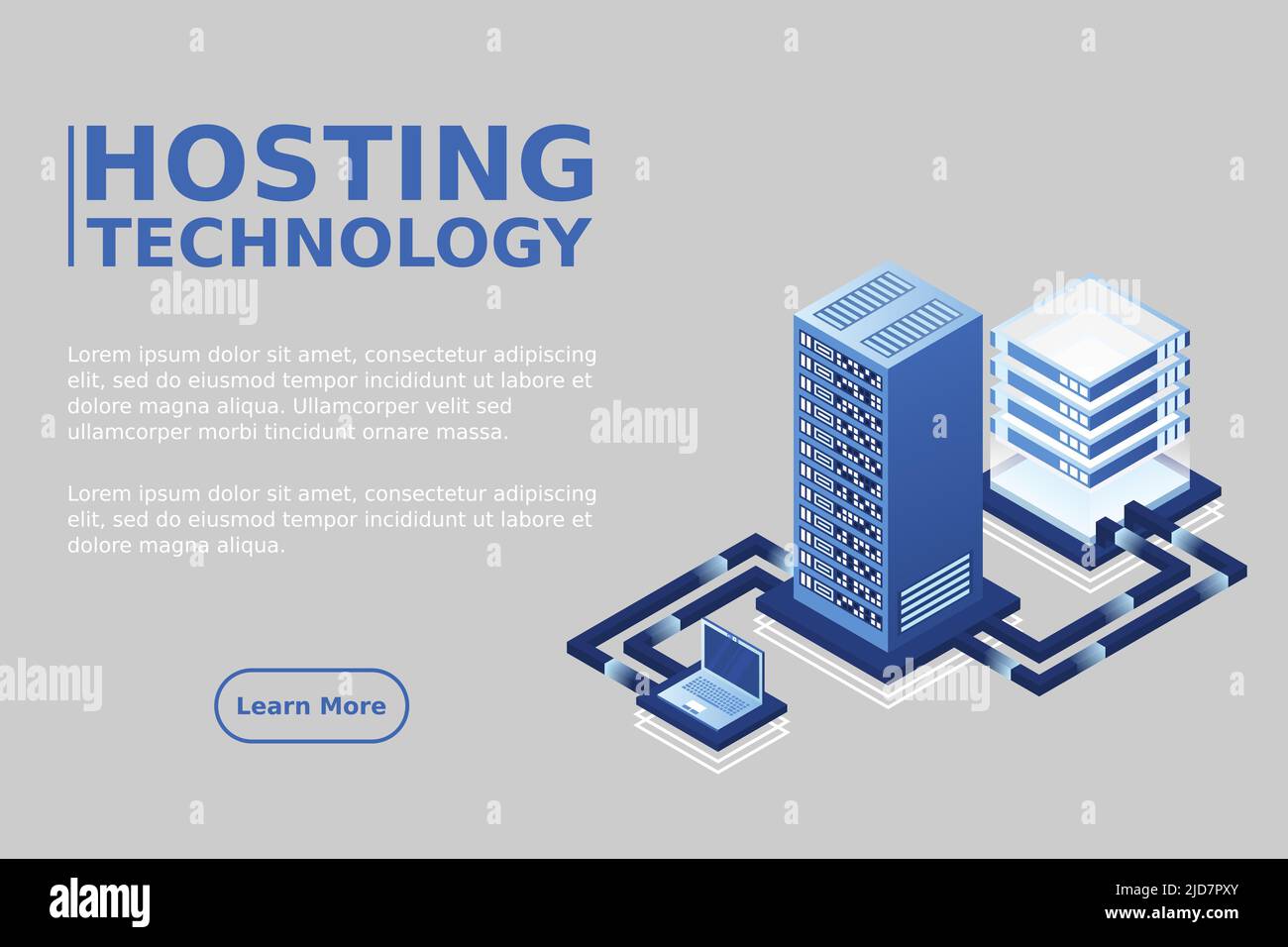 Transfer of user data to the server. Data hosting. Data flow. Data ...