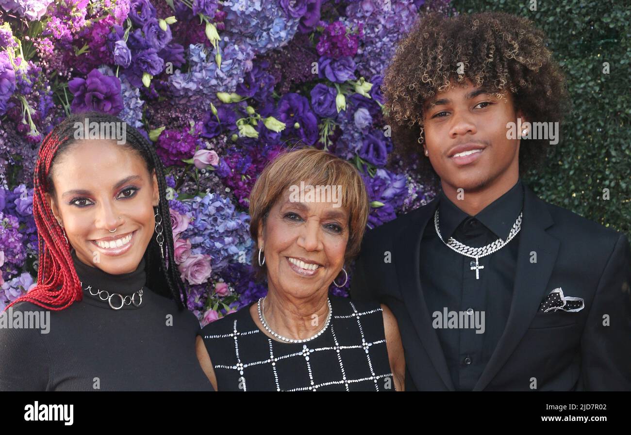 18 June 2022 - Los Angeles, California - Ryan Peete, Dolores Robinson ...
