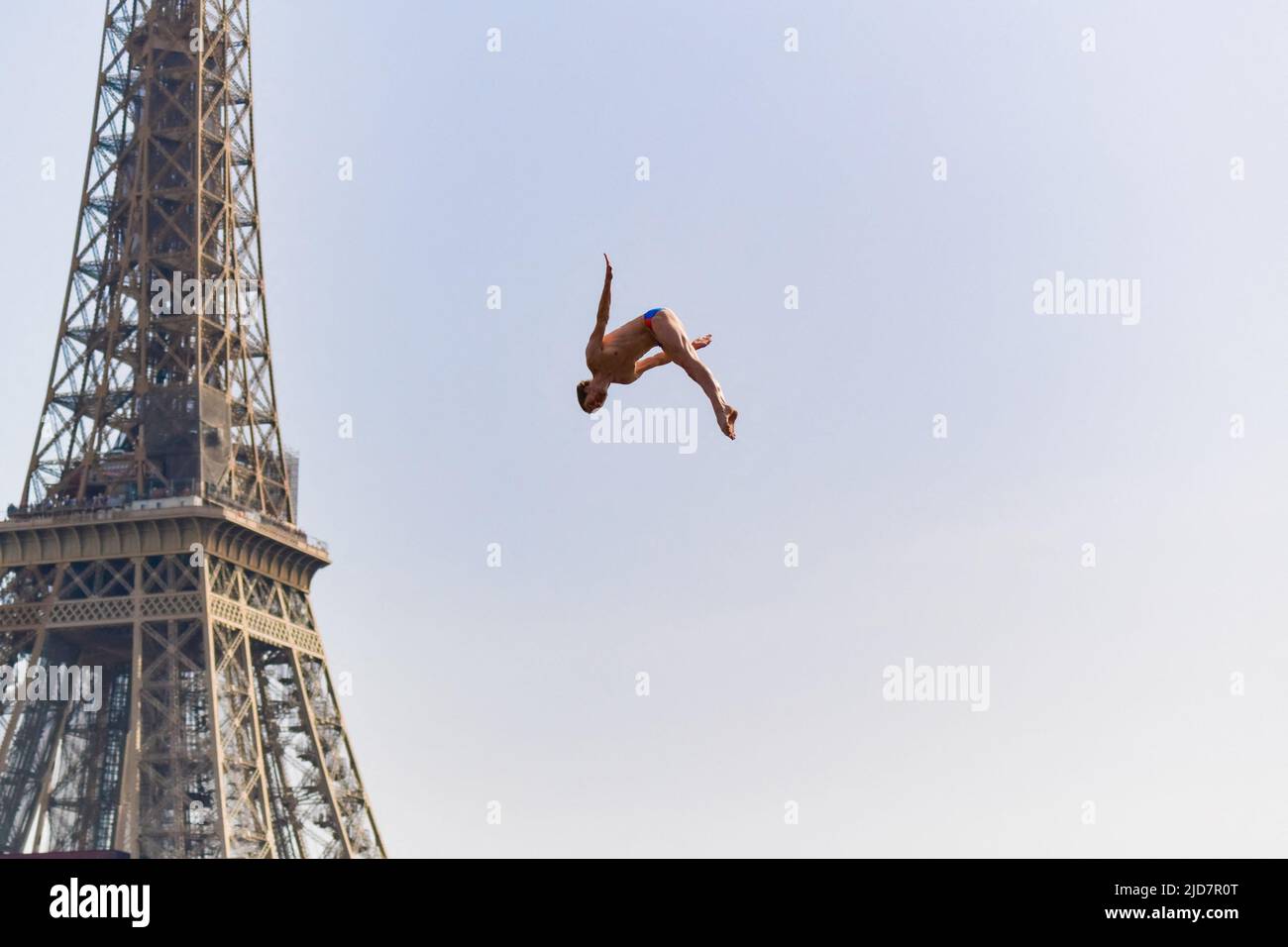 Gary Hunt, upon the Red Bull Cliff Diving, the biggest high-flying ...