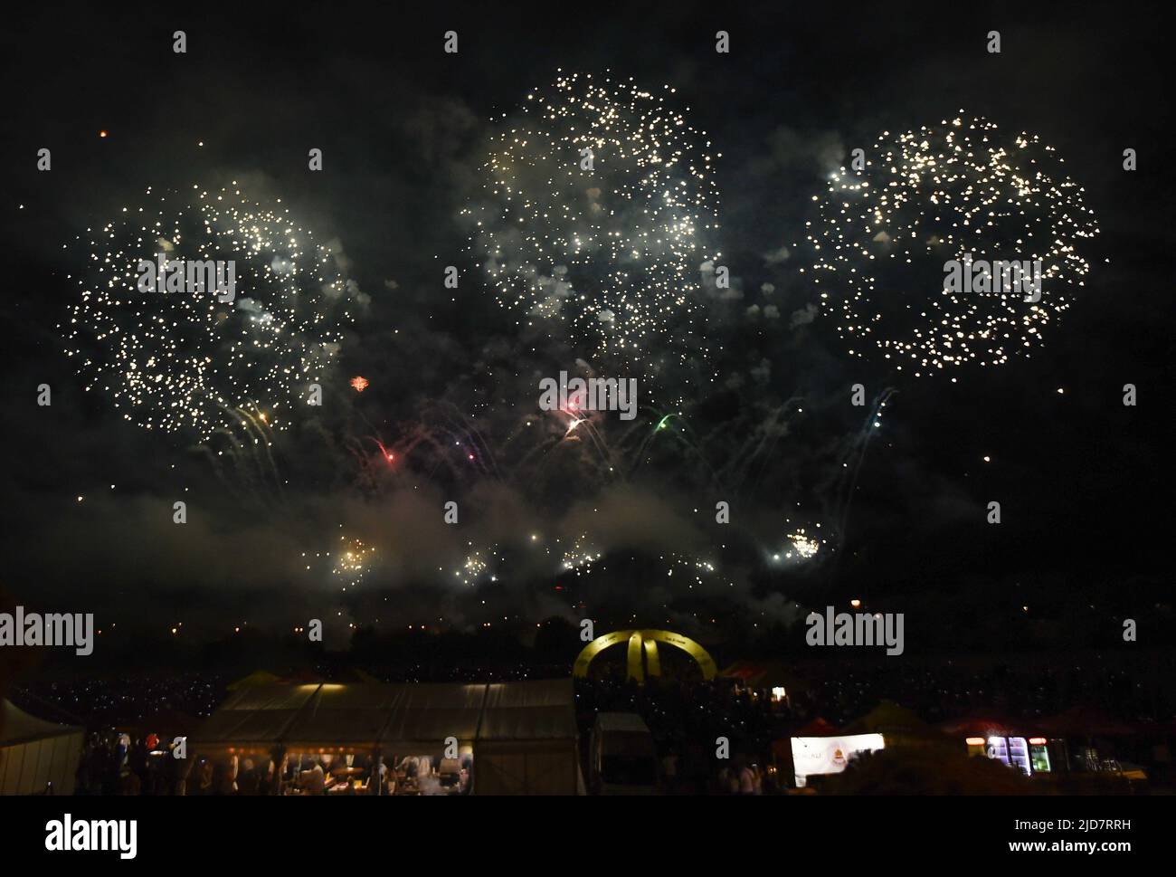 Fireworks festival zagreb hi-res stock photography and images - Alamy