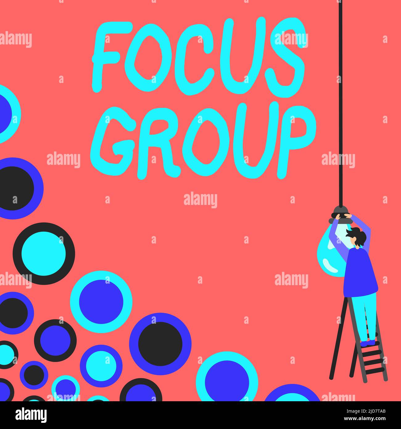 Inspiration showing sign Focus Group. Business overview showing ...