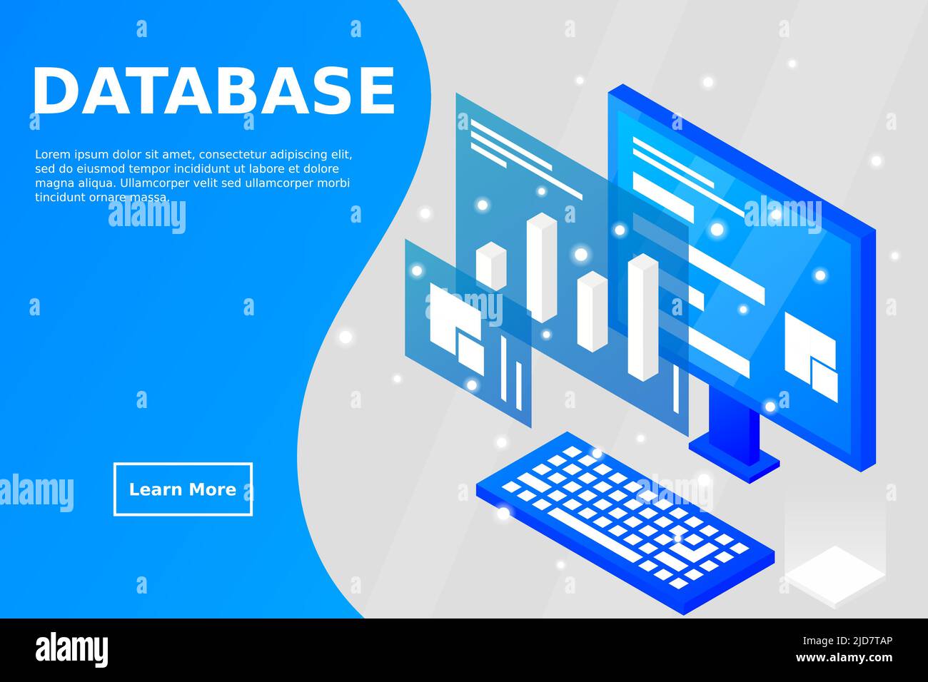 Data Analysis In Isometric Vector Design Technician In Datacenter Or