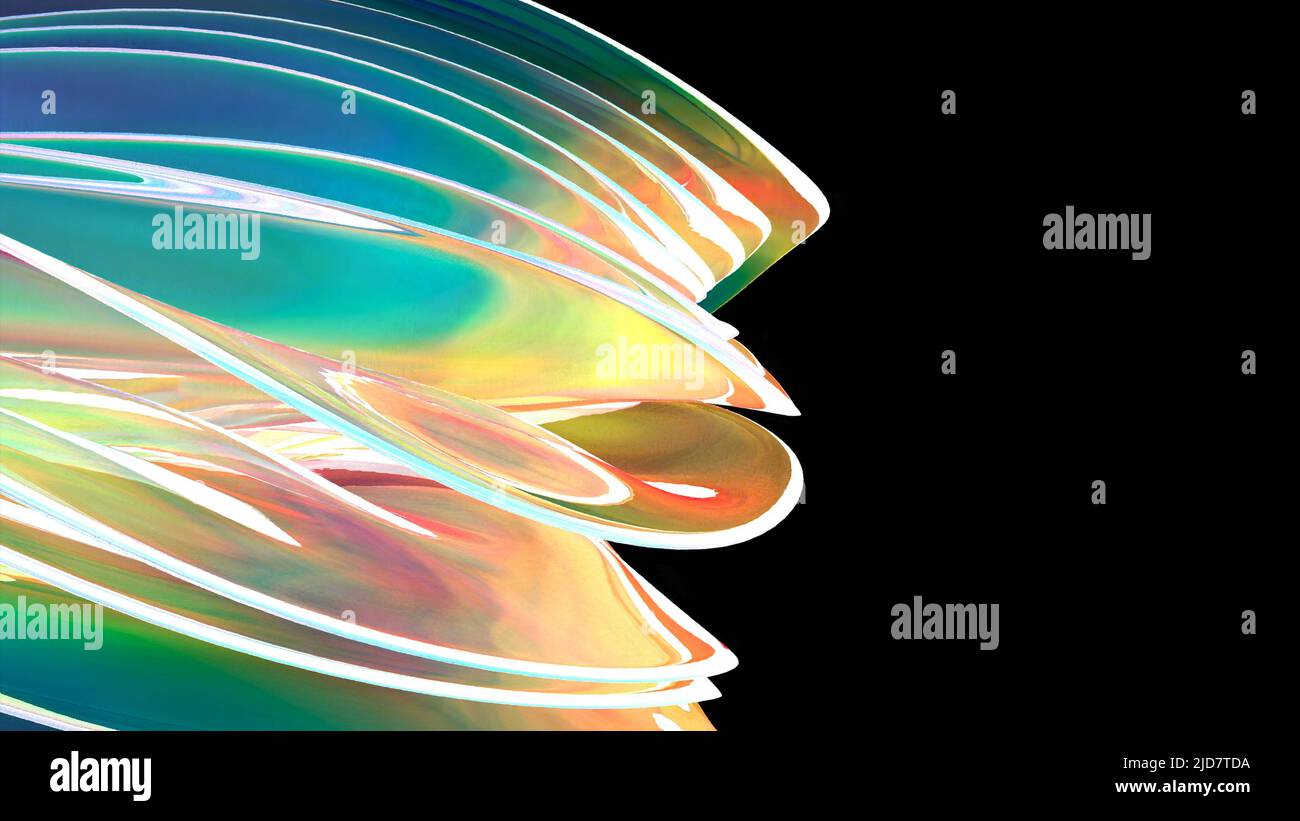 3d waveforms hi-res stock photography and images - Alamy