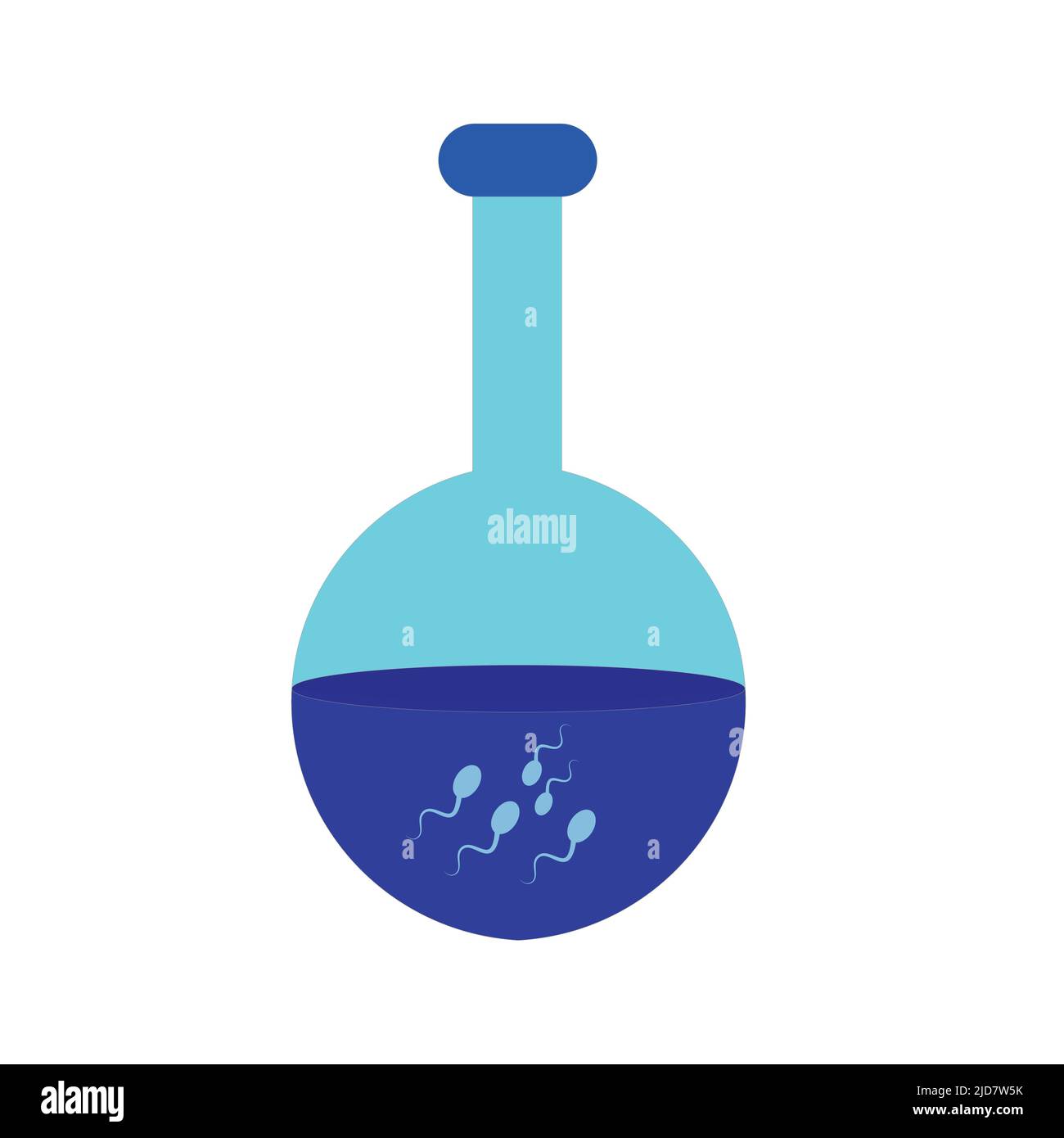 Glass test tube on Stock Vector Images - Alamy
