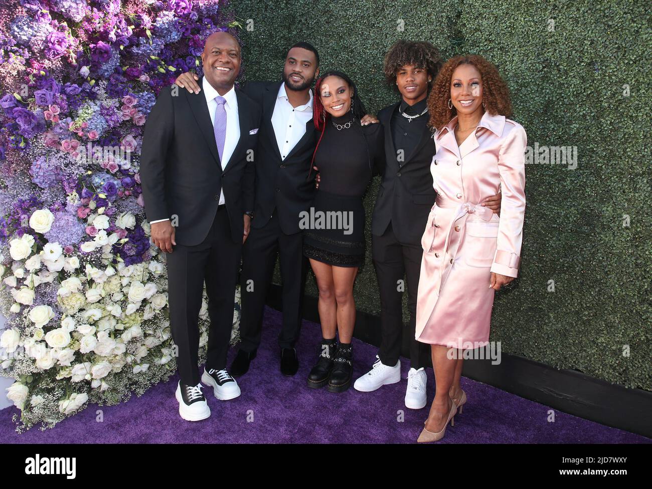 18 June 2022 - Los Angeles, California - Rodney Peete, RJ Peete, Ryan ...