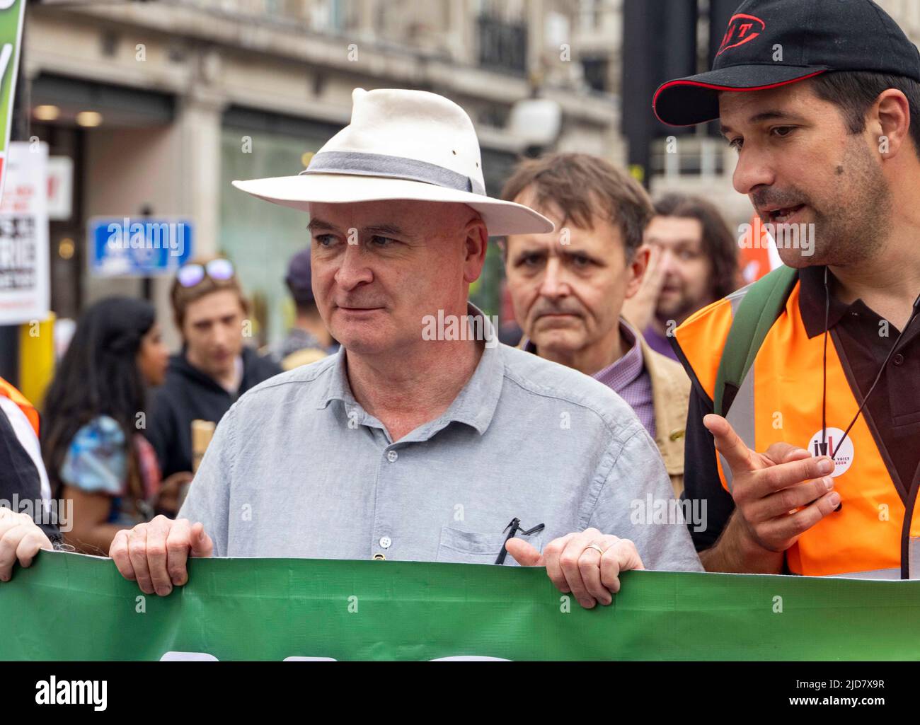 TUC march 2022 London Stock Photo - Alamy