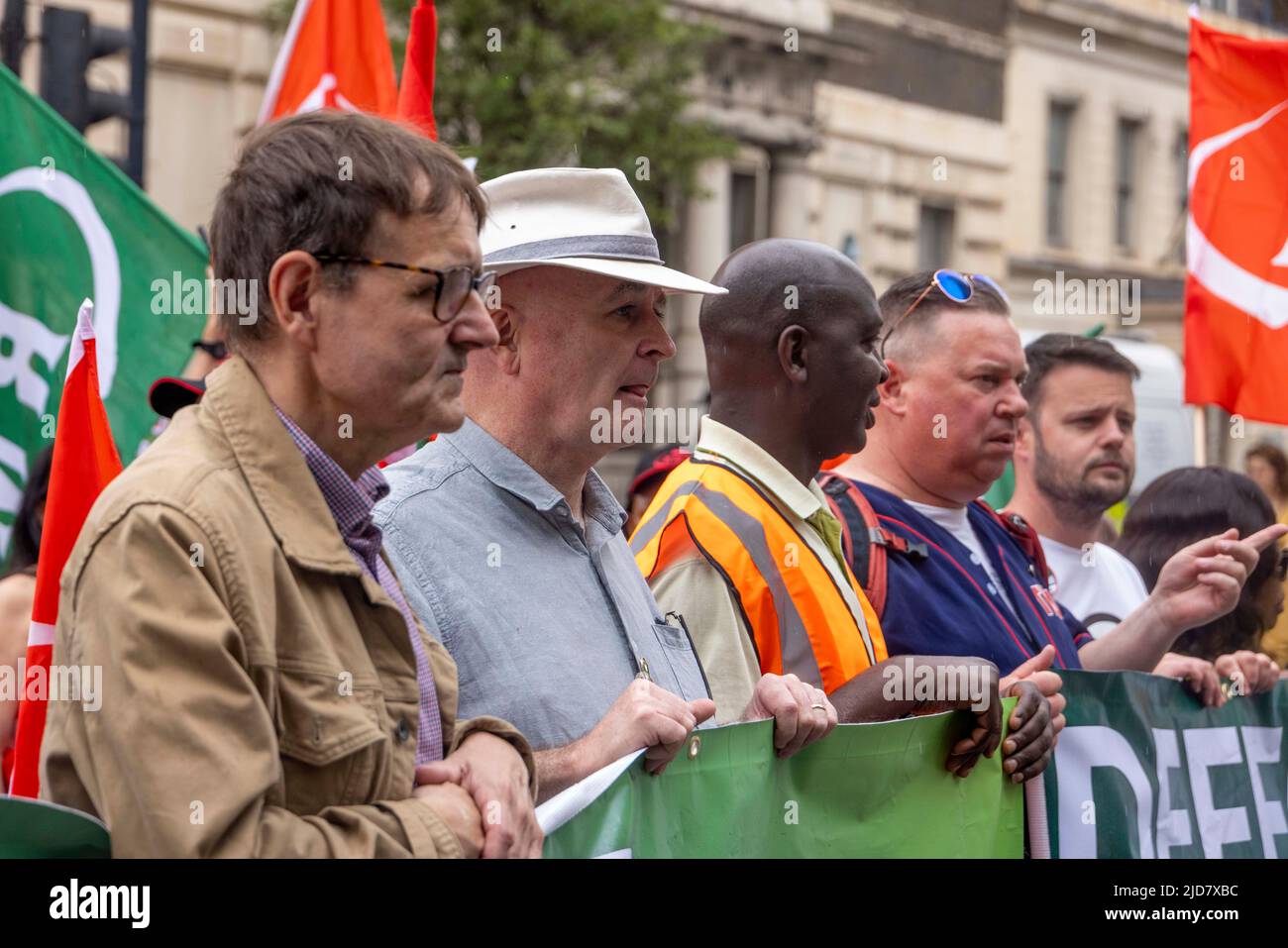 TUC march 2022 London Stock Photo - Alamy