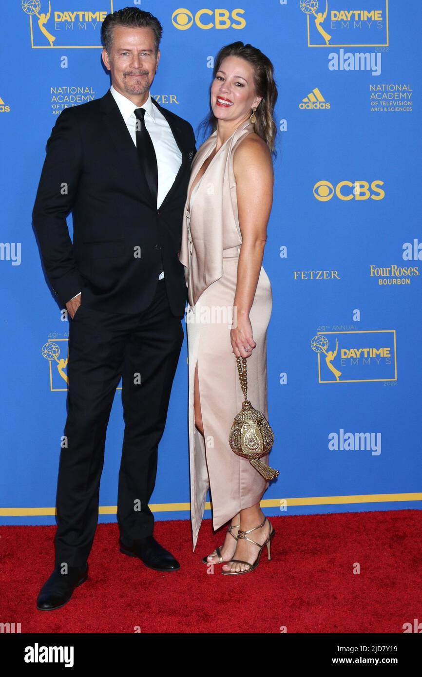 LOS ANGELES - MAY 18: Ted King, Maya King at the 49th Daytime Emmys ...