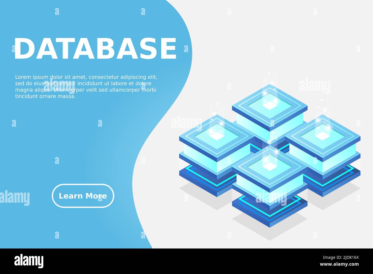 Server room isometric, Cloud storage data, Data center, Big data ...