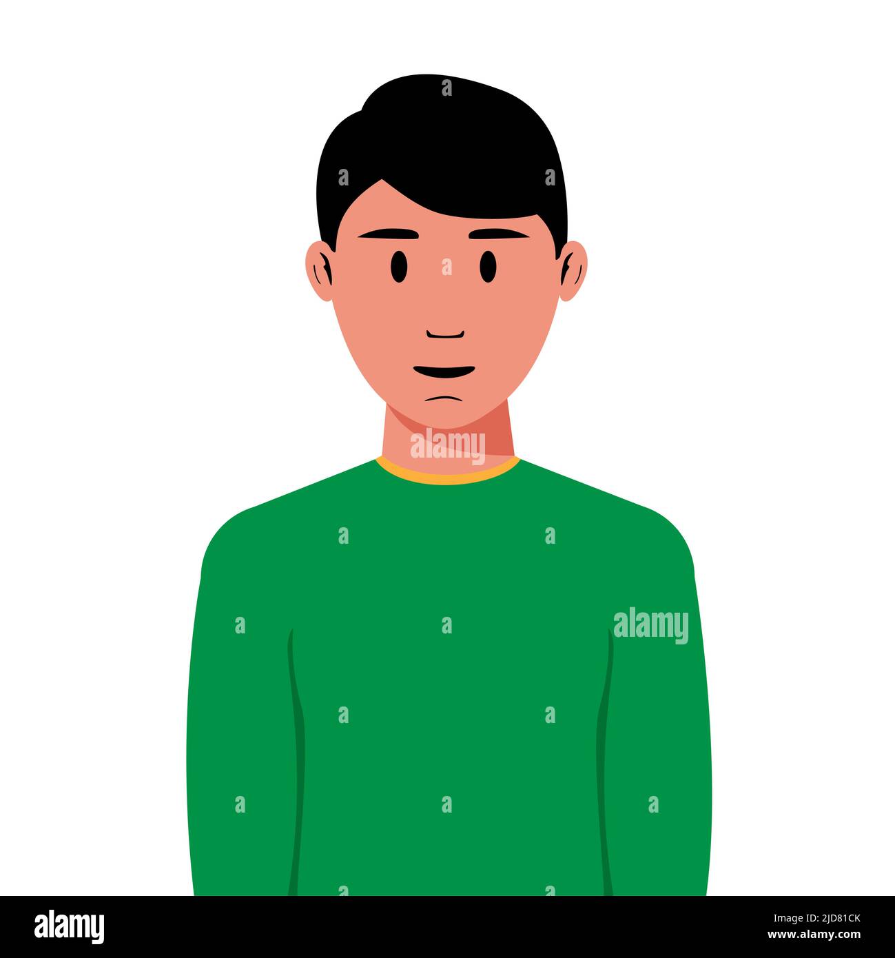 Portrait style image adult Stock Vector Images - Alamy