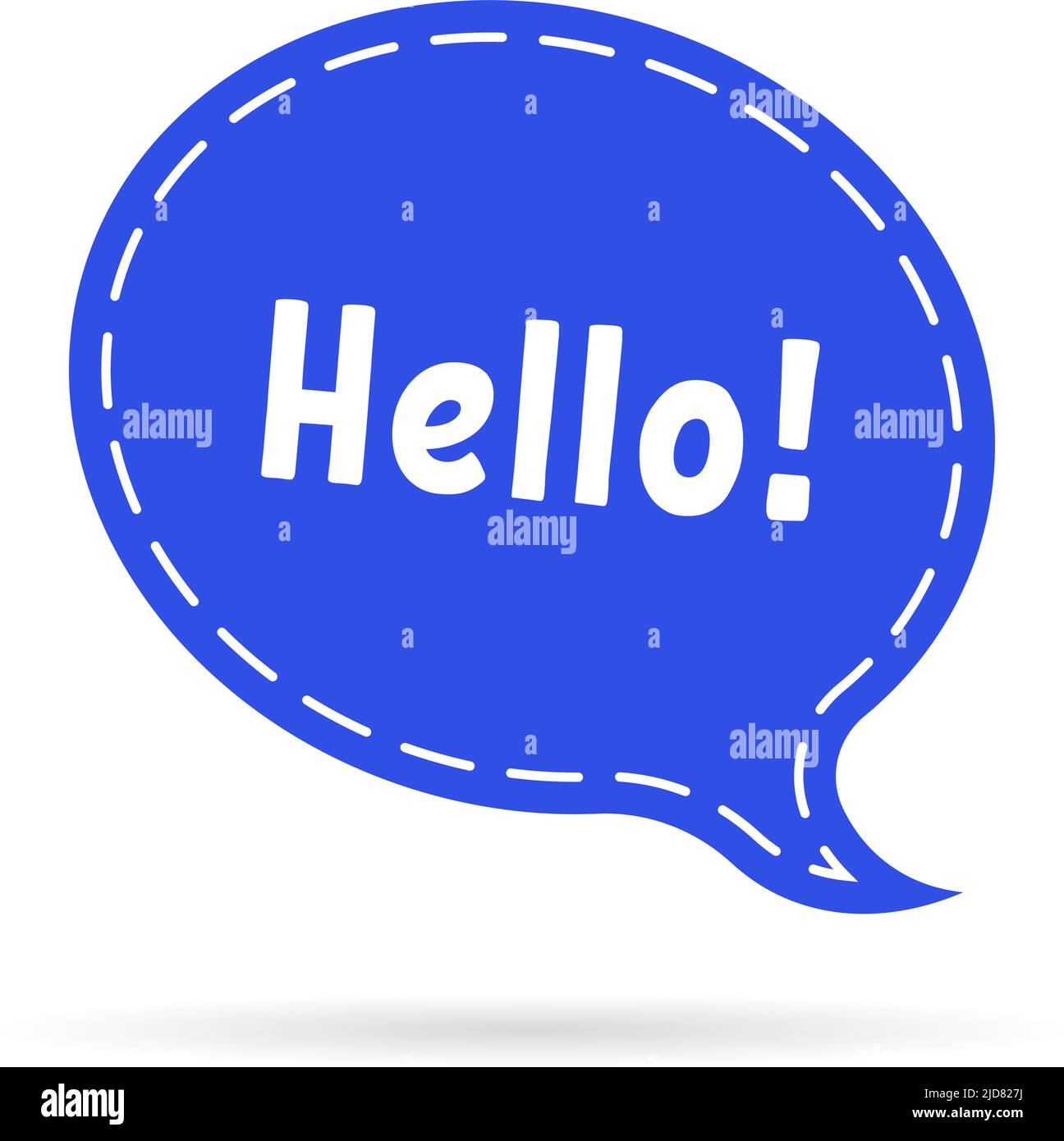 Speech cloud word hi hi-res stock photography and images - Alamy