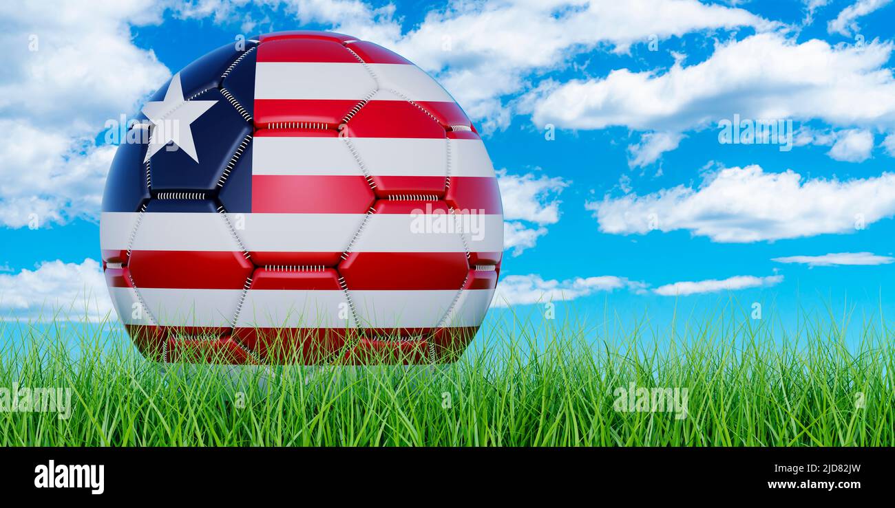 Liberian national football team hi-res stock photography and images - Alamy