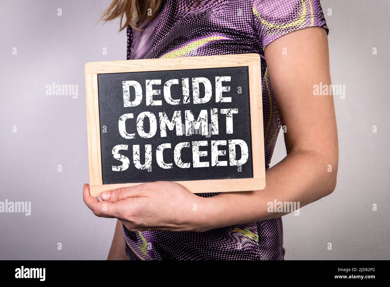 Decide commit succeed hi-res stock photography and images - Alamy