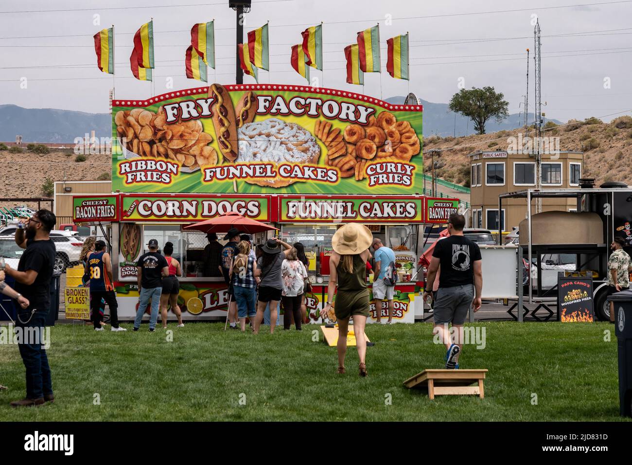 2022 New Mexico Wine Festival at the Balloon Fiesta Park Stock Photo ...